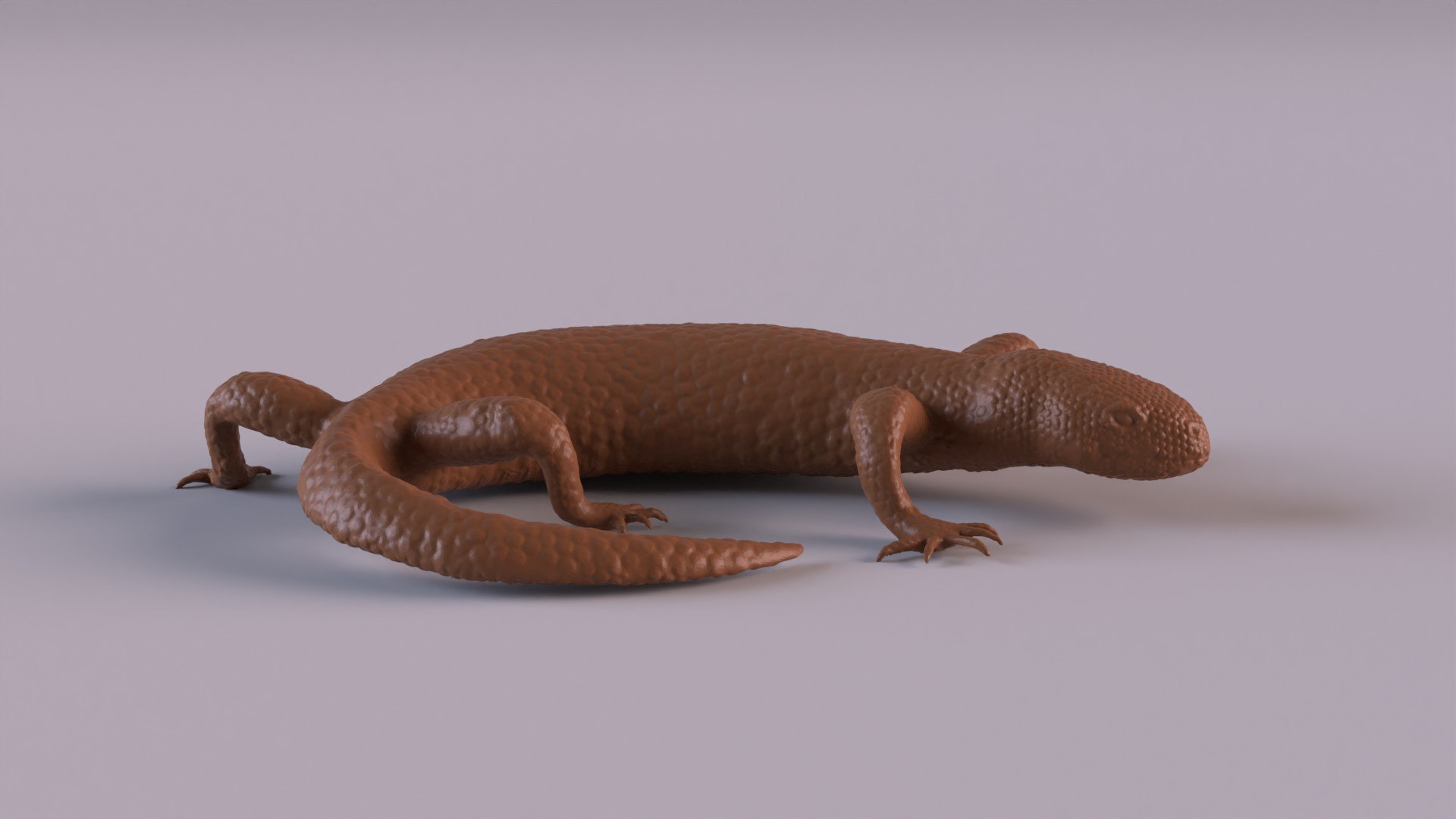 Printable Mexican Beaded Lizard 3D Model - TurboSquid 1423549