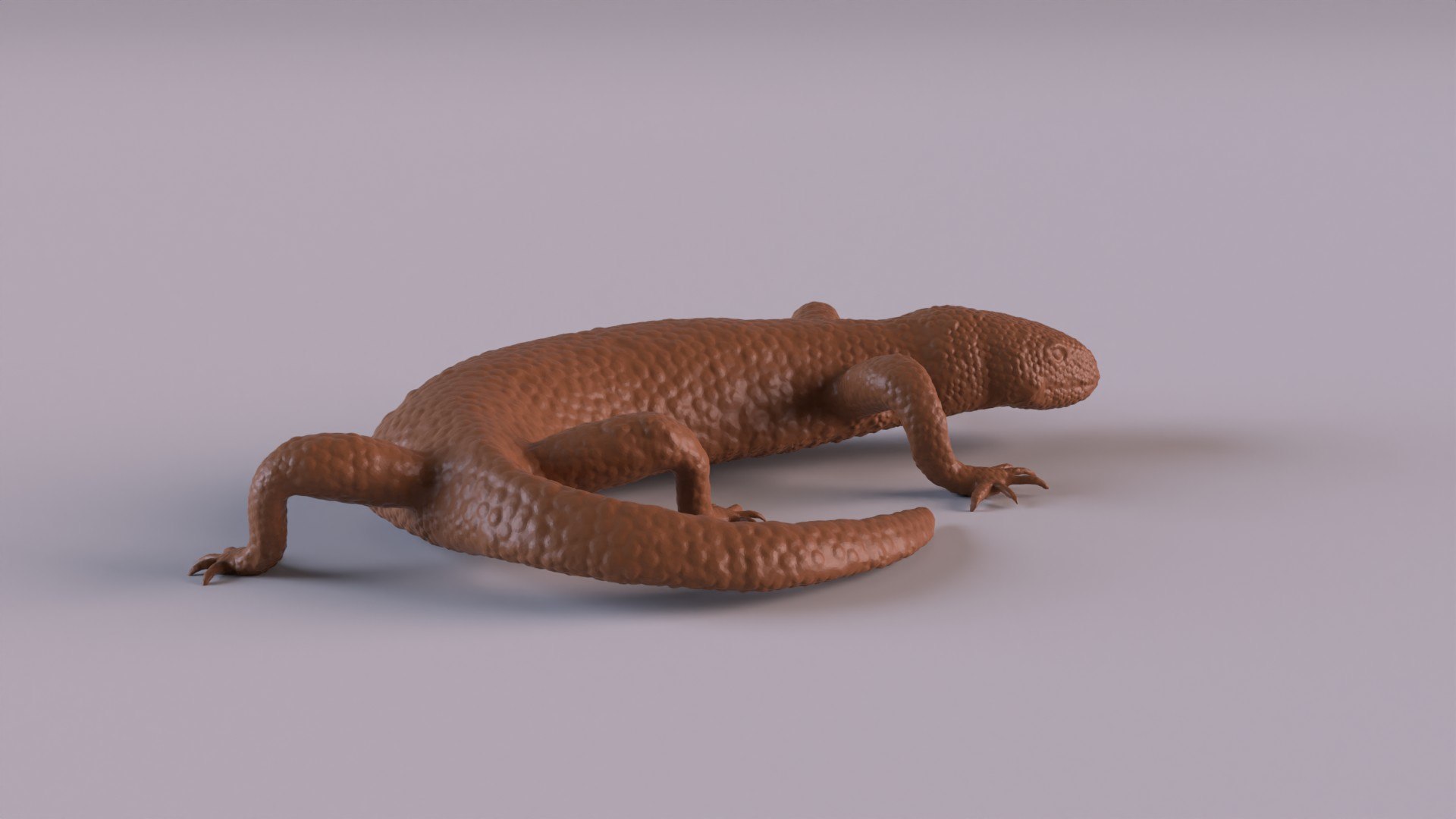 Printable Mexican Beaded Lizard 3D Model - TurboSquid 1423549