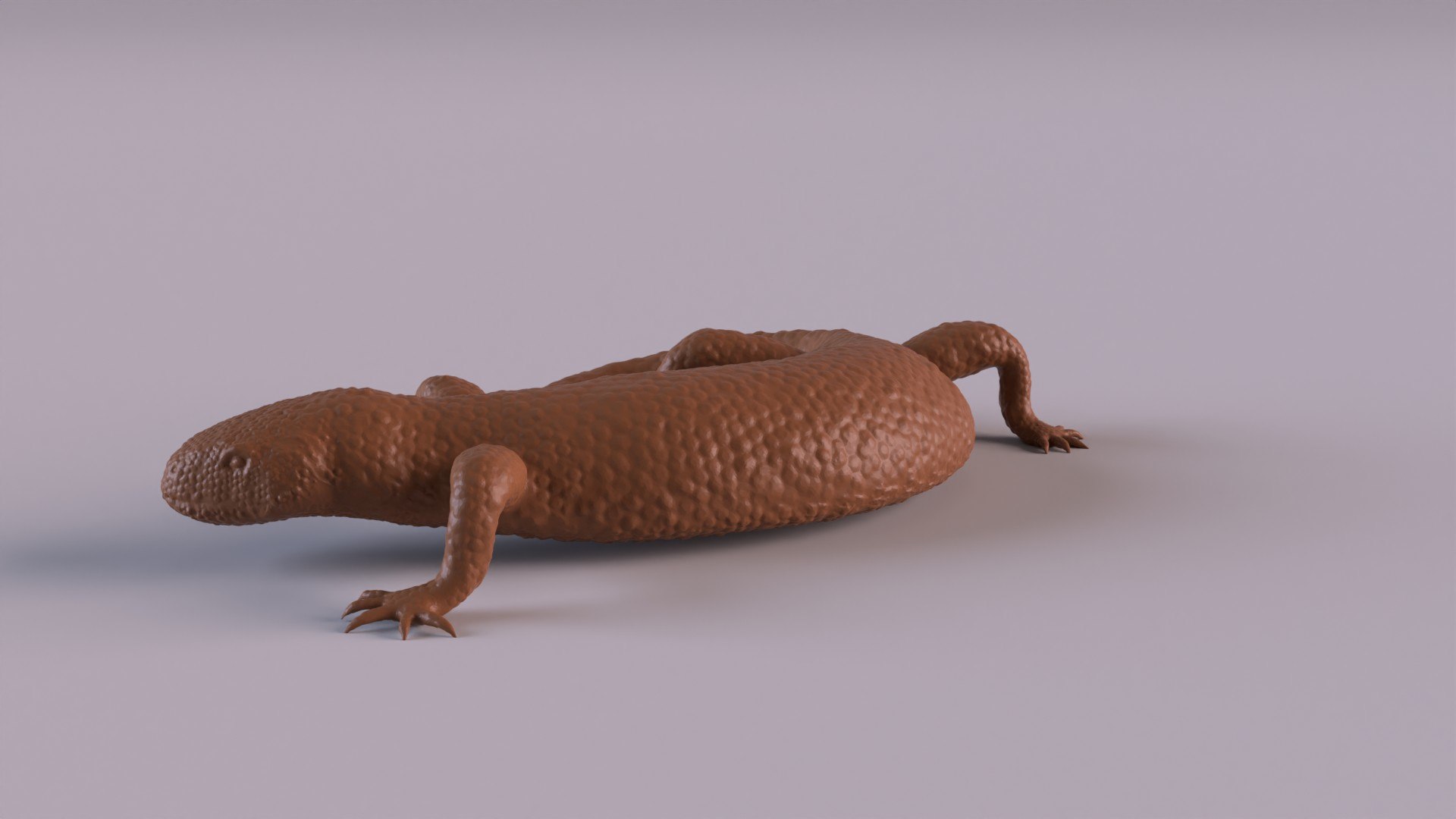 Printable Mexican Beaded Lizard 3D Model - TurboSquid 1423549