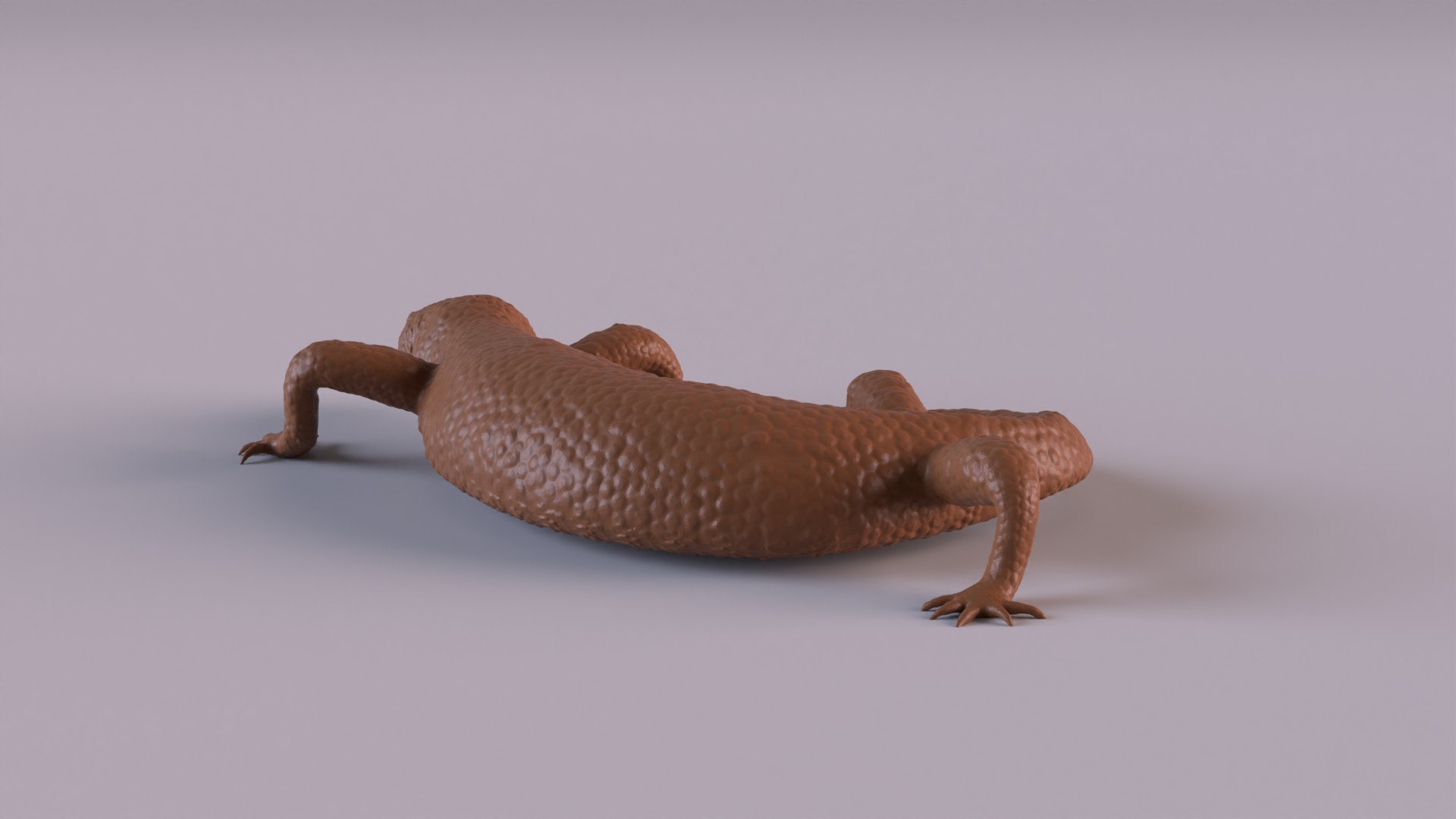 Printable Mexican Beaded Lizard 3D Model - TurboSquid 1423549
