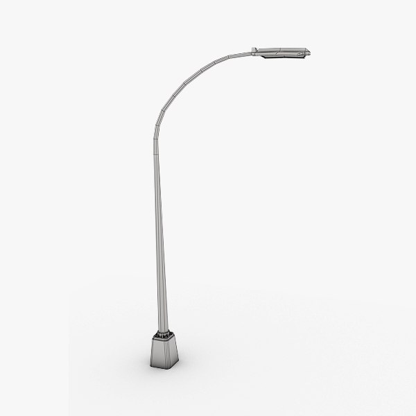 free street lamp 3d model