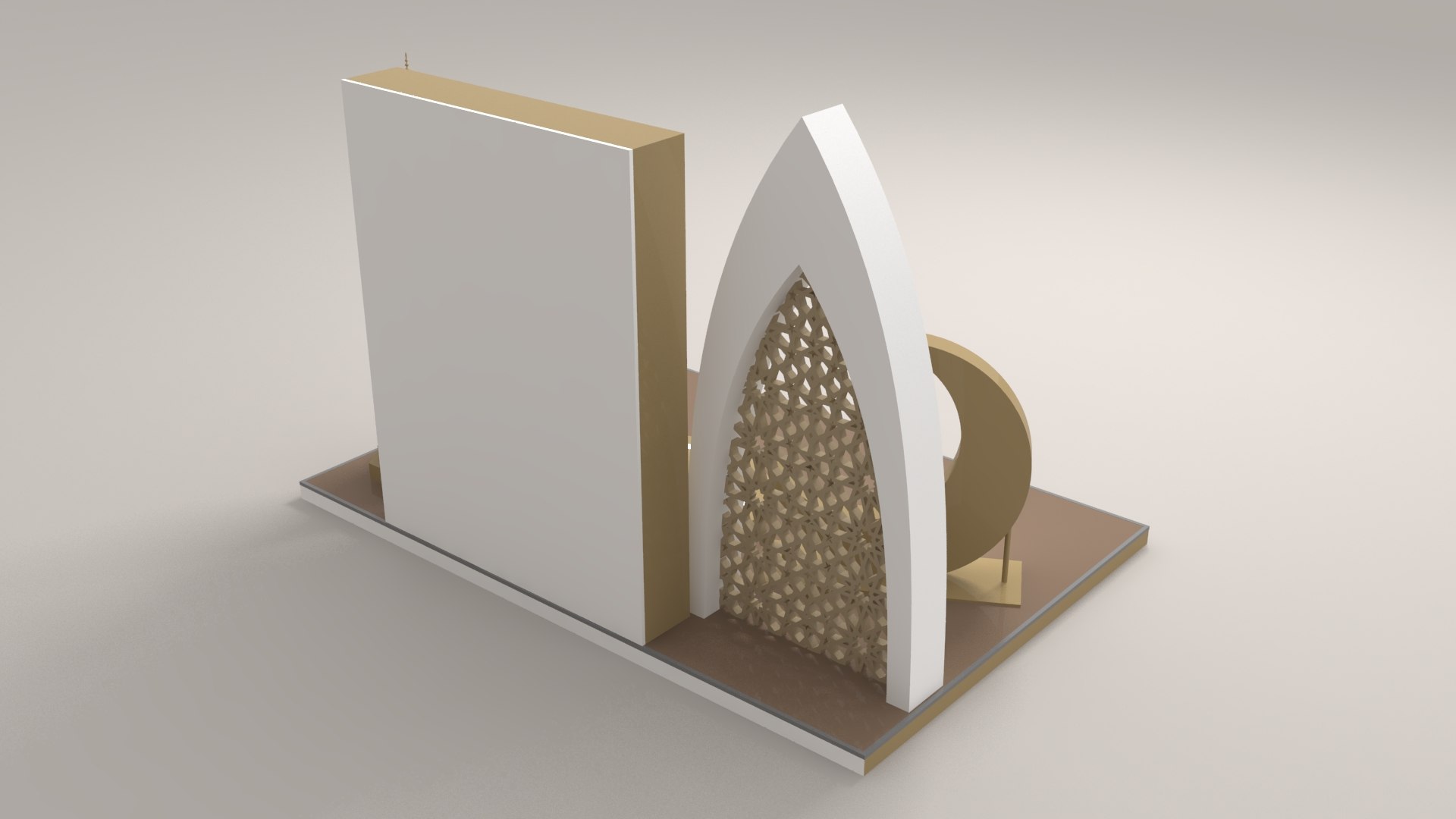 Stand Booth Ramadan Islamic Decoration 3D Model - TurboSquid 2198588