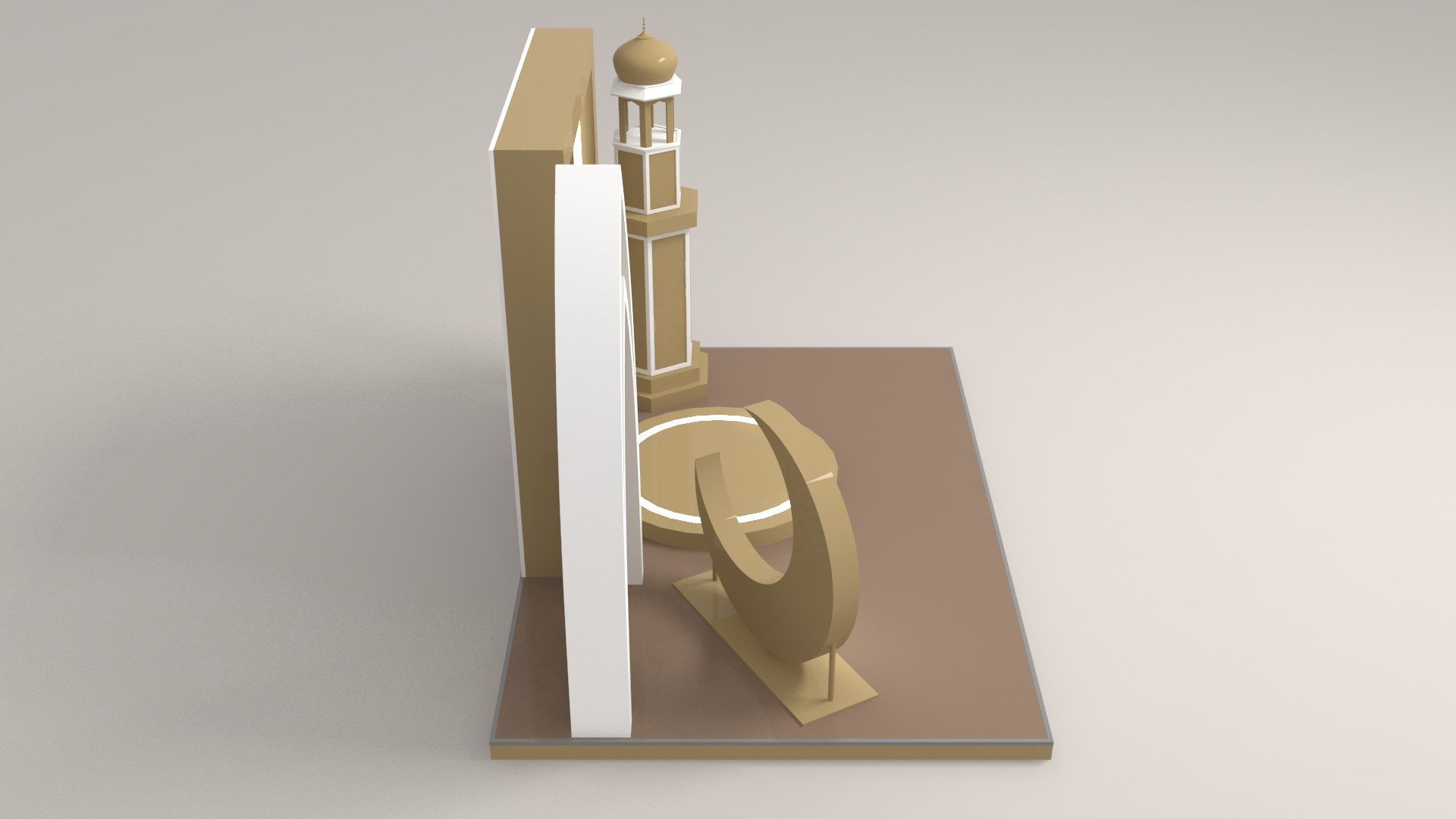 Stand Booth Ramadan Islamic Decoration 3D Model - TurboSquid 2198588