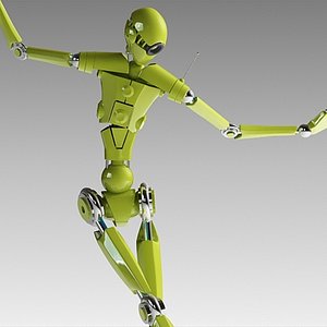 3d robot model