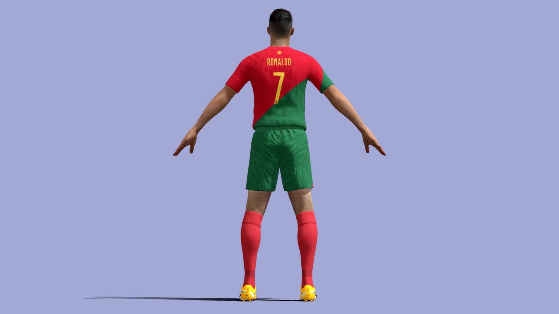 3D 3 Famous Football Players Model - TurboSquid 1993878