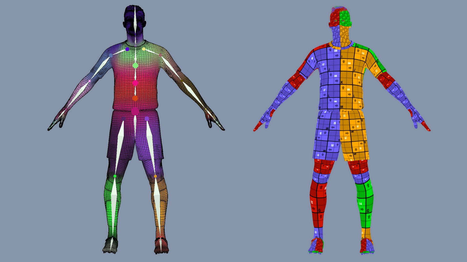 3D 3 Famous Football Players Model - TurboSquid 1993878