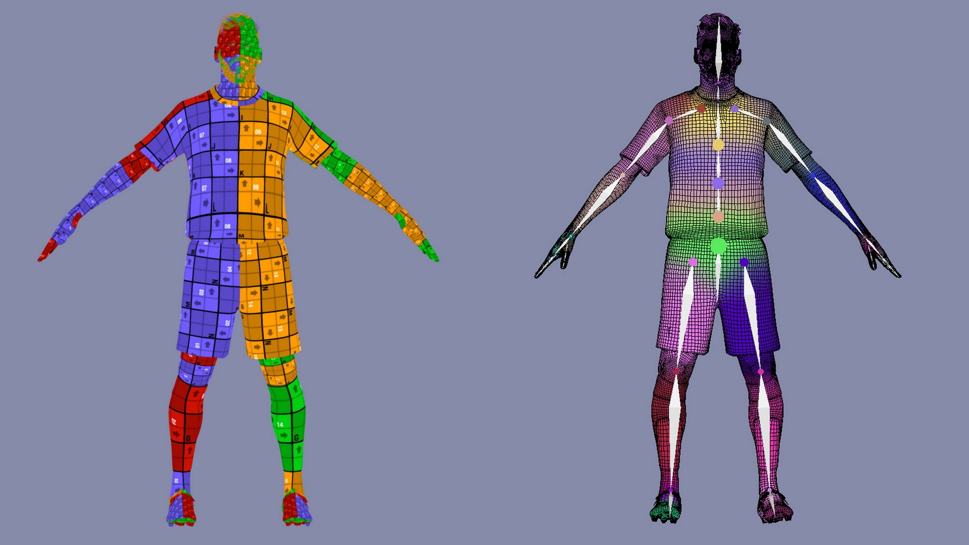 3D 3 Famous Football Players Model - TurboSquid 1993878