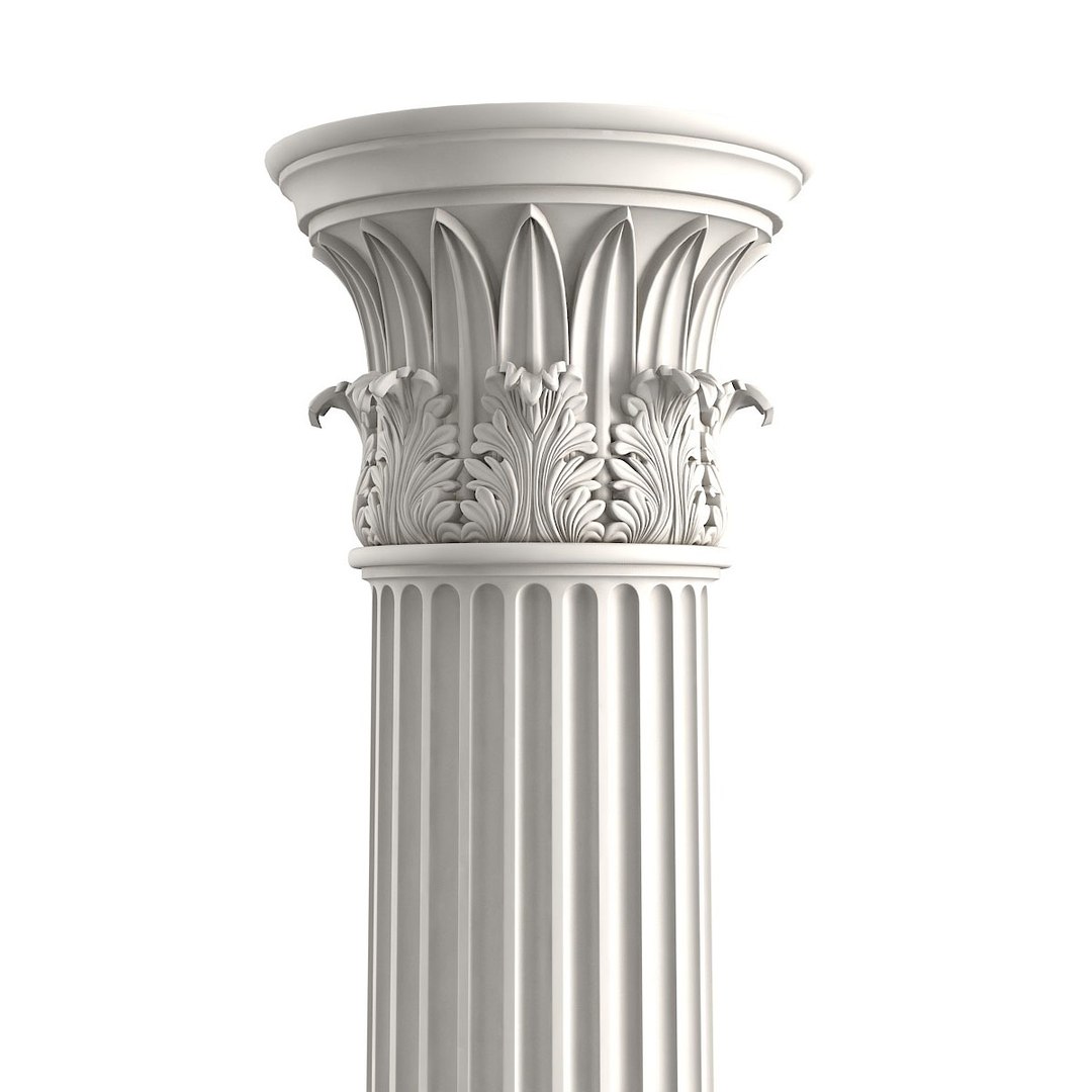 Temple Winds Column 3D Model - TurboSquid 1450057