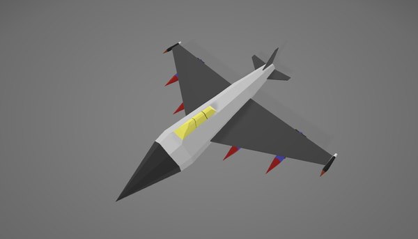 3D model fighter jet - TurboSquid 1599982