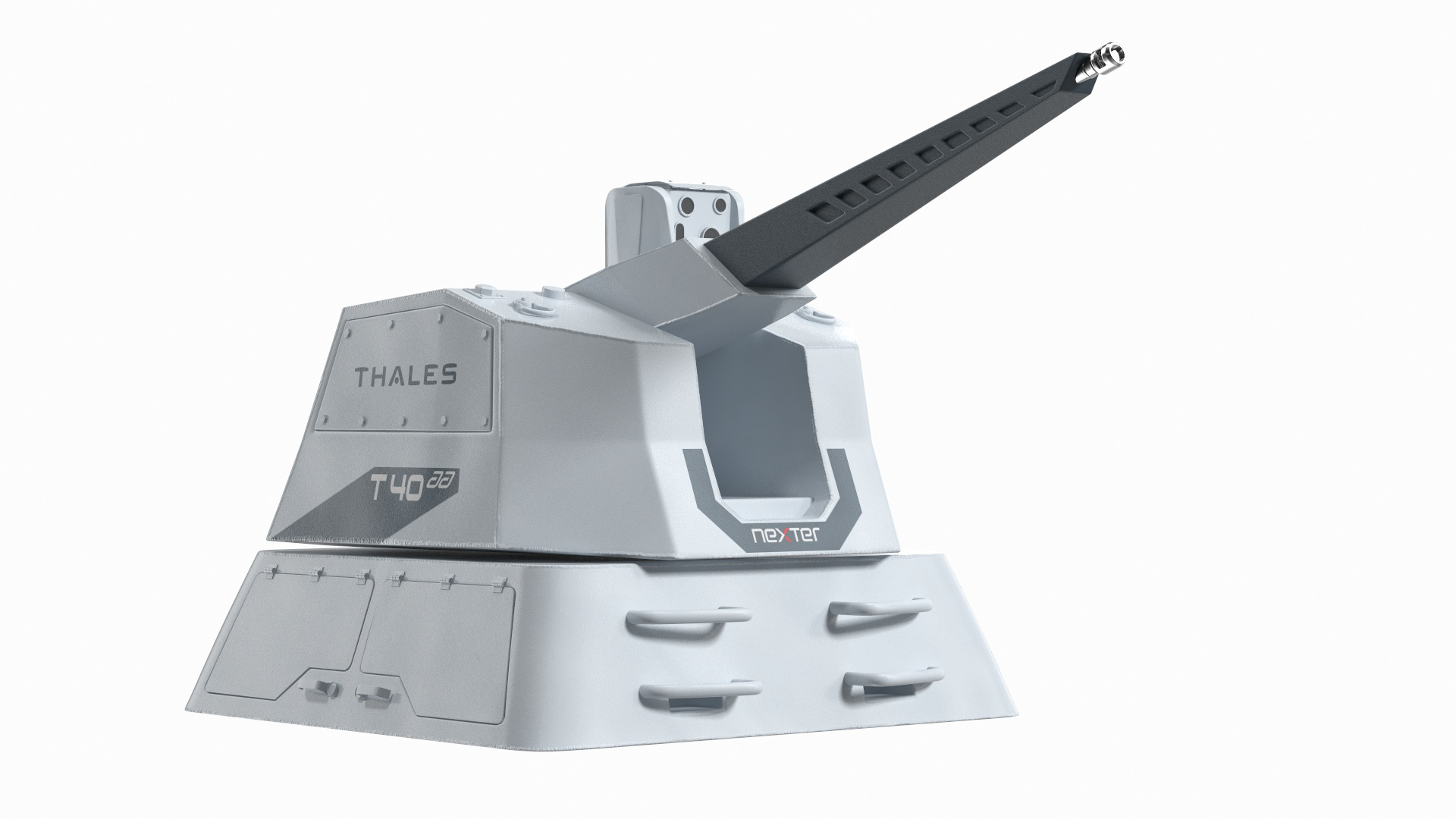 Thales Autonomous RAPID Fire Turret 3D Model - TurboSquid 2002494