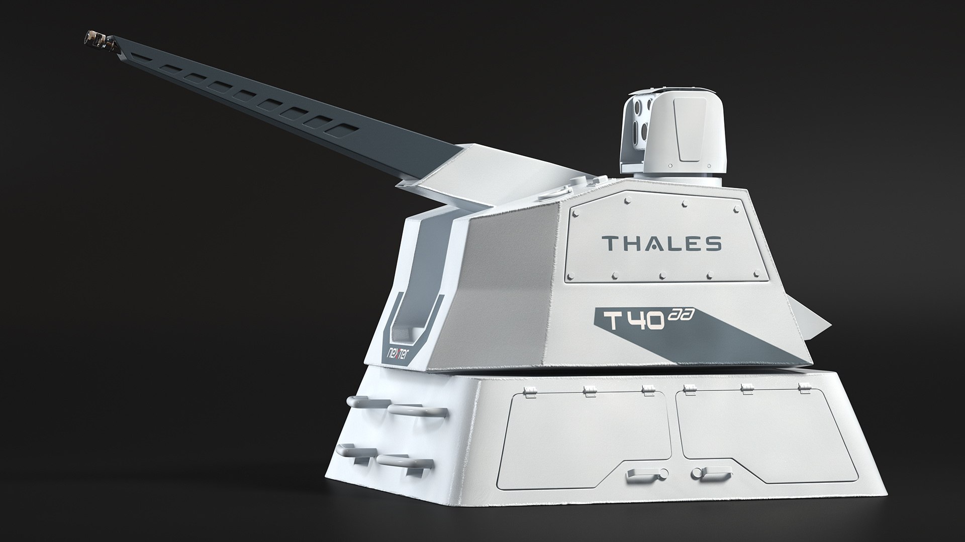 Thales Autonomous RAPID Fire Turret 3D Model - TurboSquid 2002494