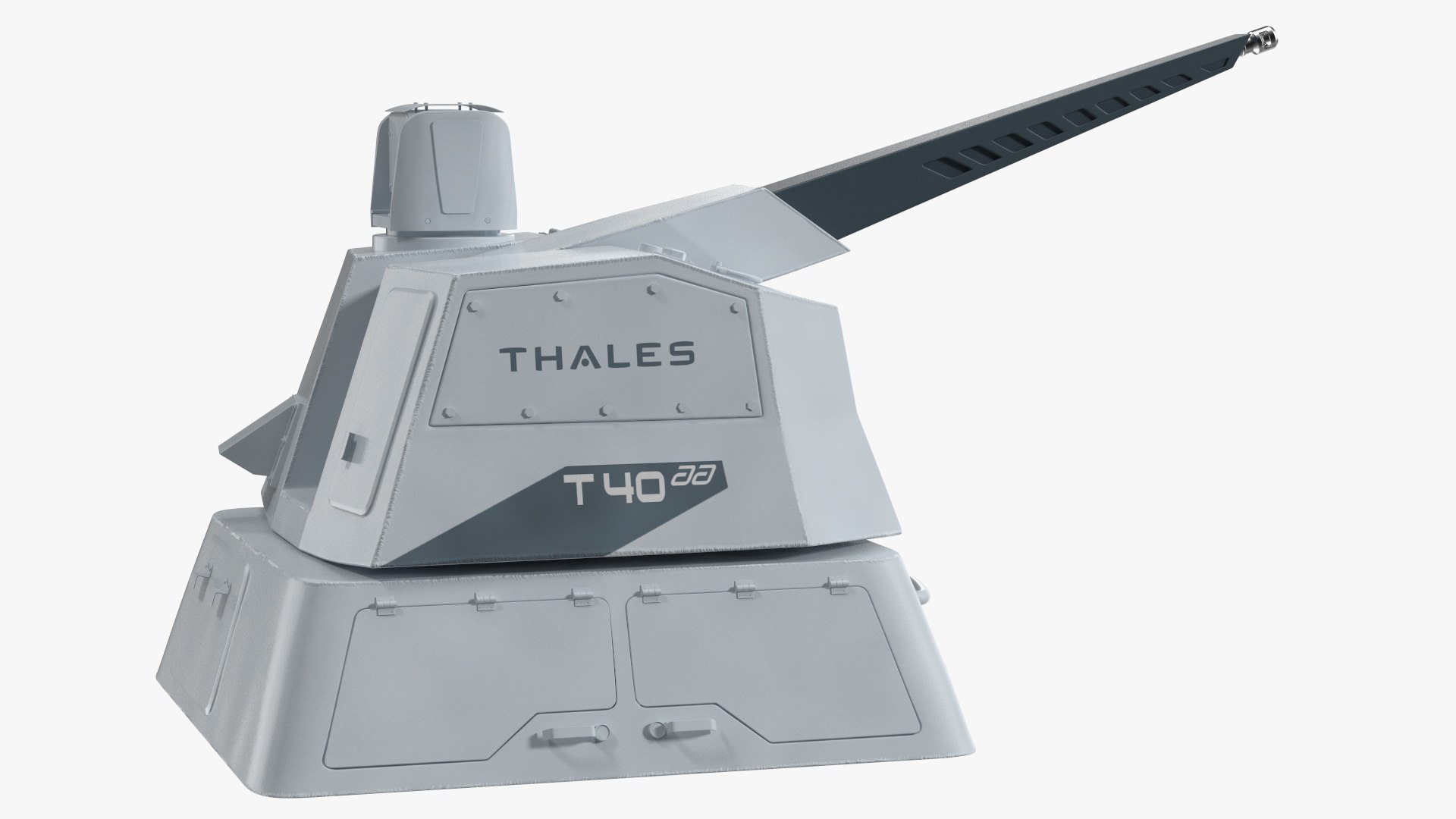 Thales Autonomous RAPID Fire Turret 3D Model - TurboSquid 2002494