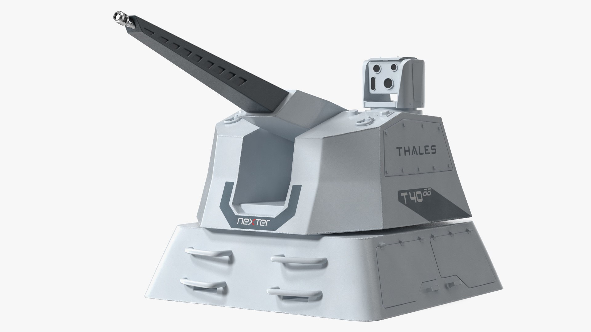 Thales Autonomous RAPID Fire Turret 3D Model - TurboSquid 2002494