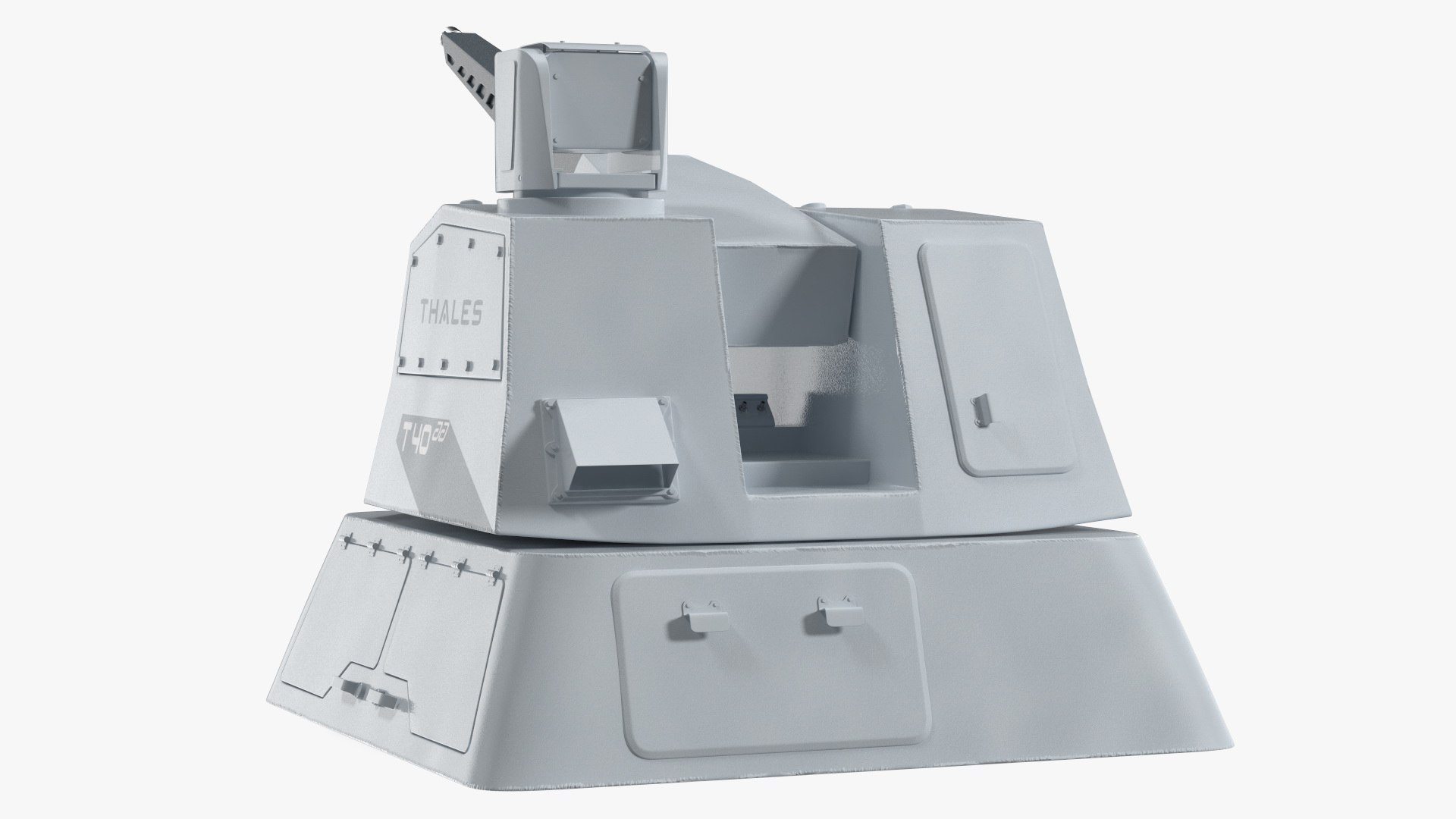 Thales Autonomous RAPID Fire Turret 3D Model - TurboSquid 2002494