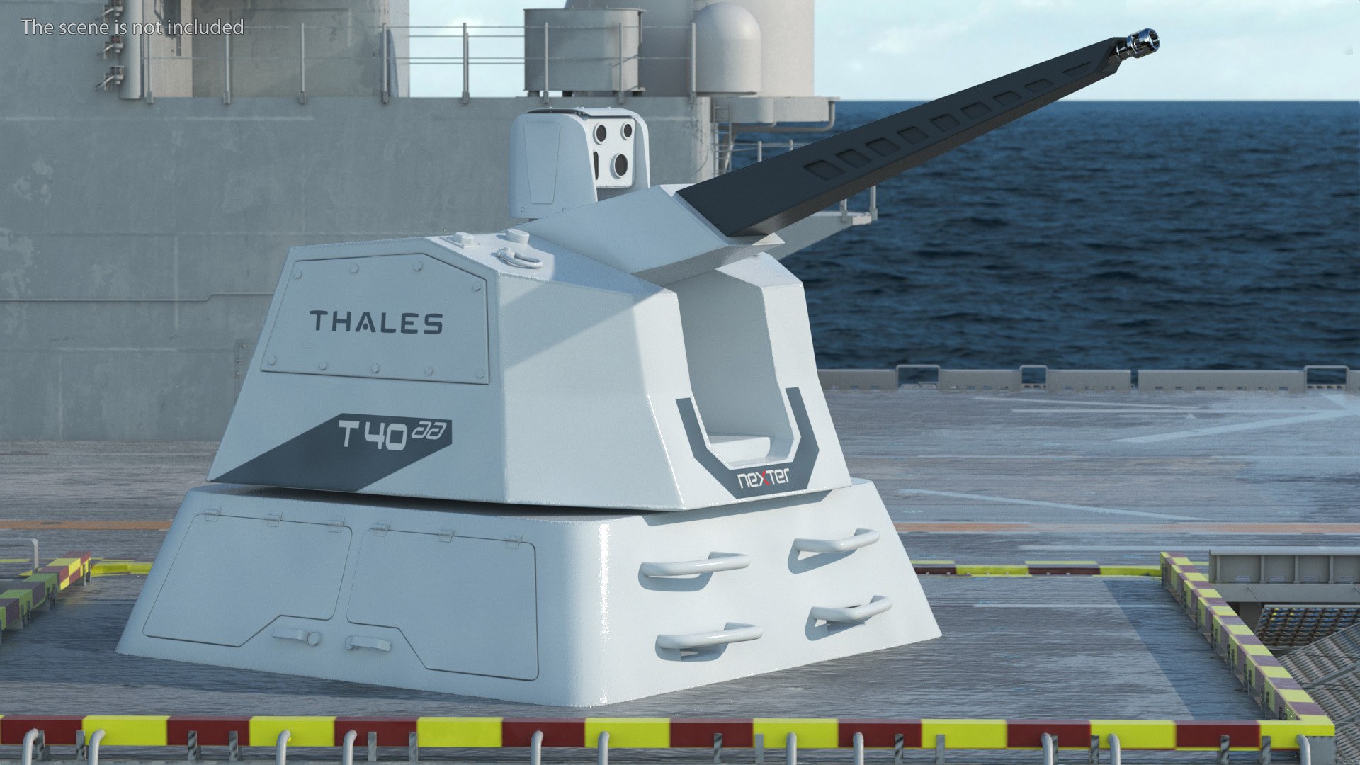 Thales Autonomous RAPID Fire Turret 3D Model - TurboSquid 2002494