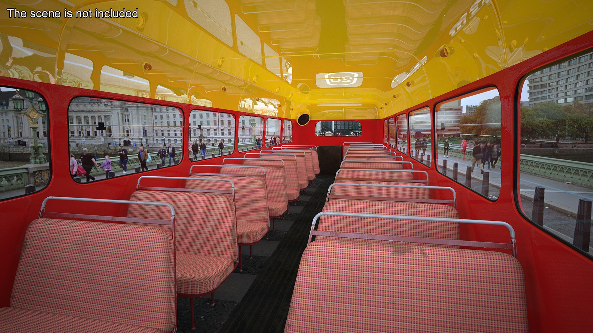 3D London Double Decker Bus Rigged - TurboSquid 2289588