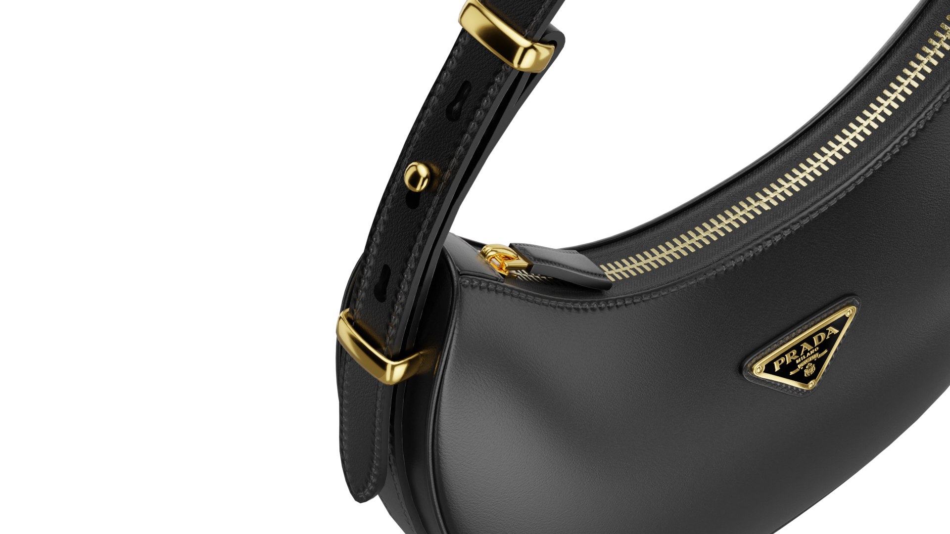 3D Model Prada Arque Bag 1 - TurboSquid 2251842