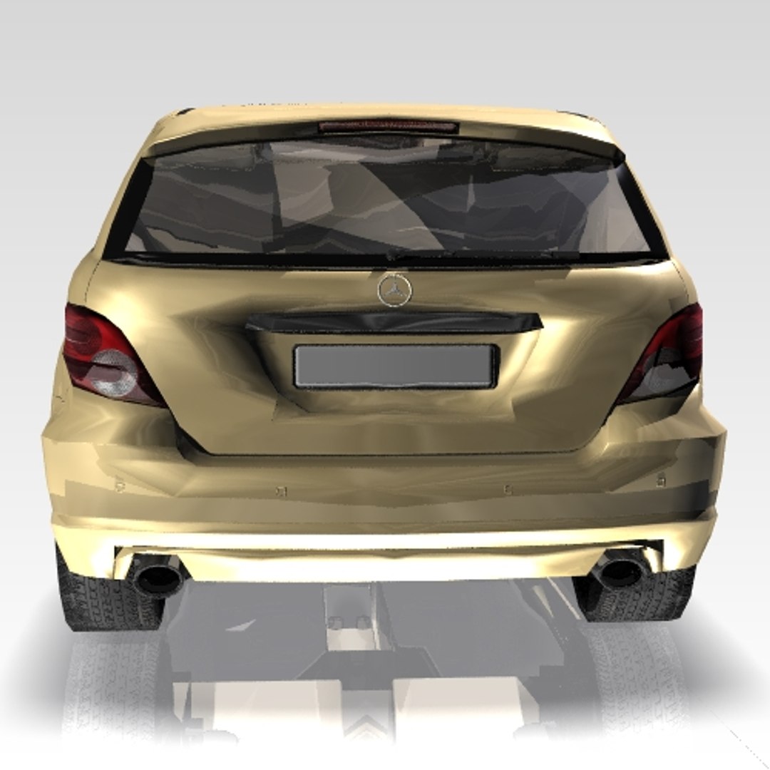 3d car mercedes r-class sports model