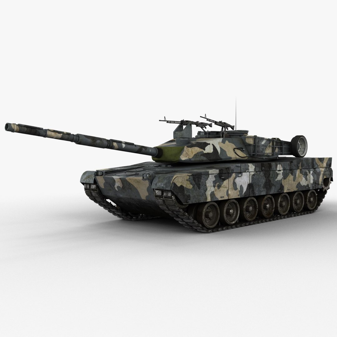 Zulfiqar Iranian Main Battle Tank 3d Max