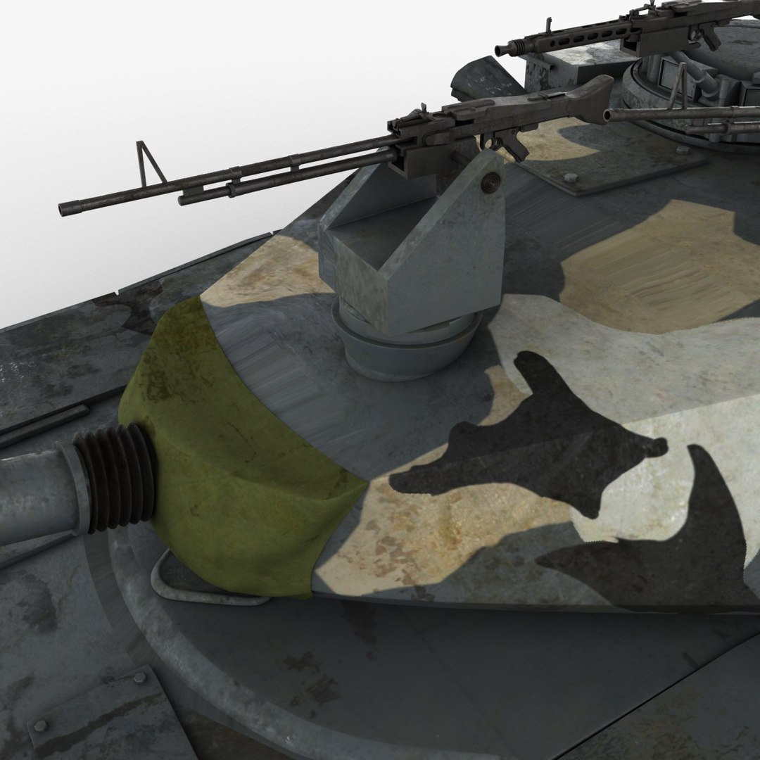 Zulfiqar Iranian Main Battle Tank 3d Max