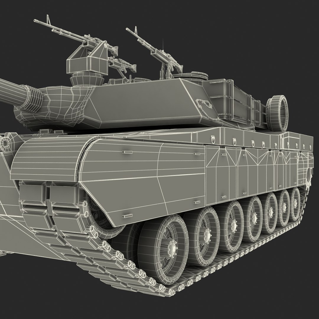 zulfiqar iranian main battle tank 3d max