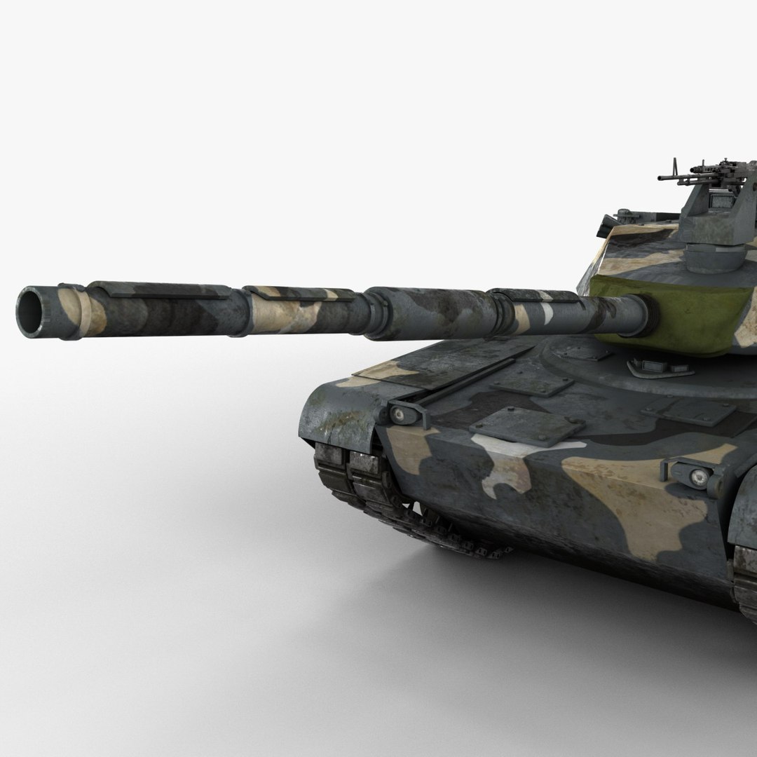 Zulfiqar Iranian Main Battle Tank 3d Max