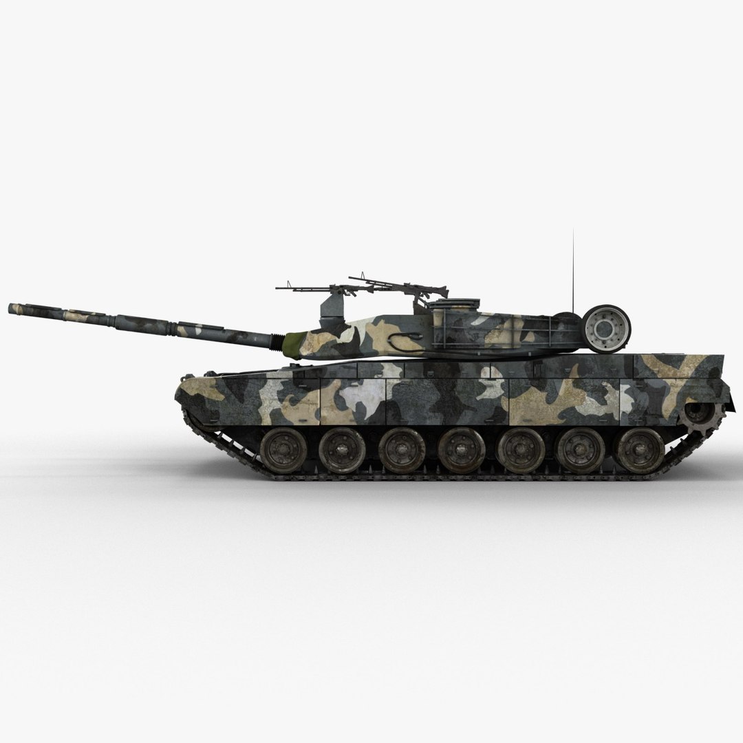 Zulfiqar Iranian Main Battle Tank 3d Max