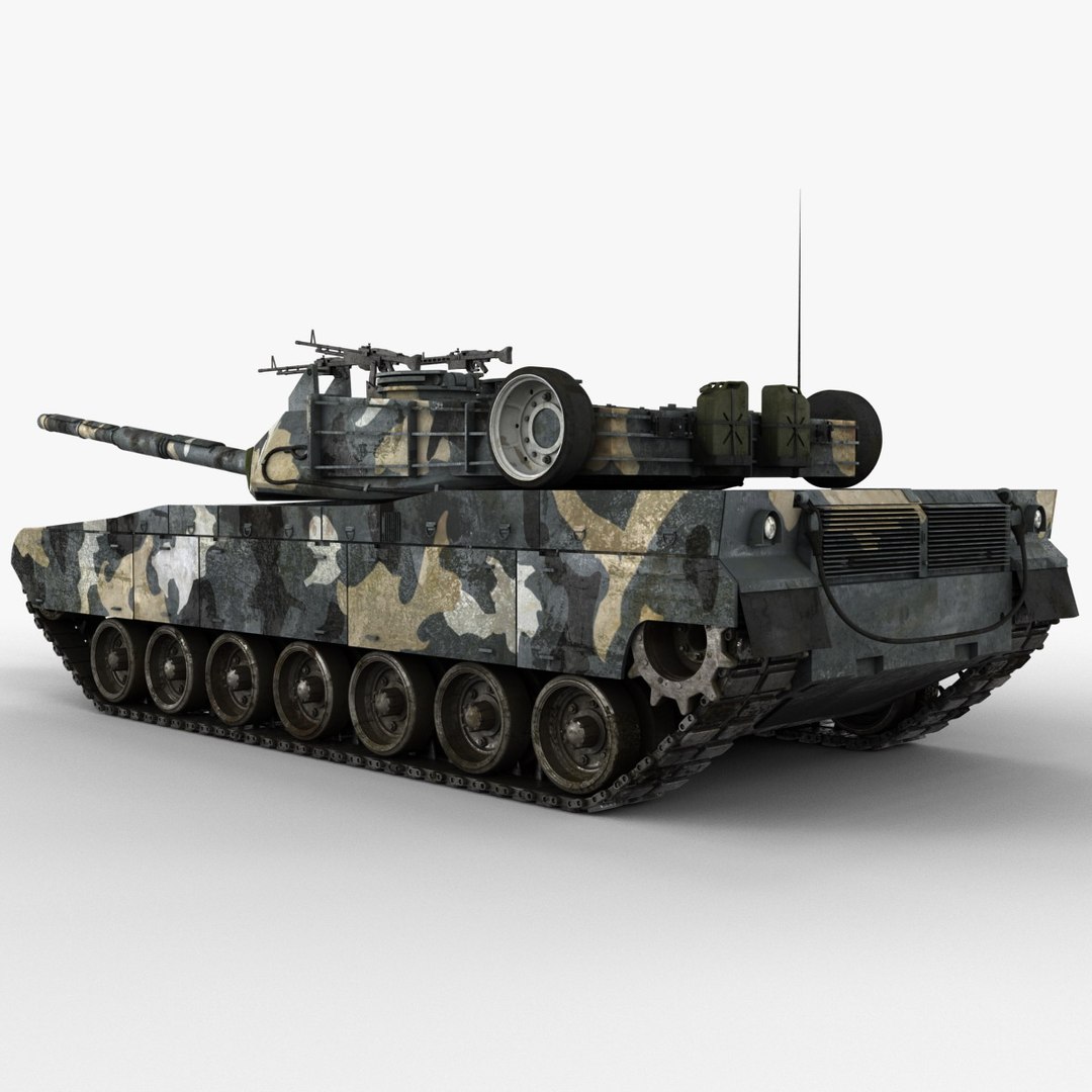 Zulfiqar Iranian Main Battle Tank 3d Max