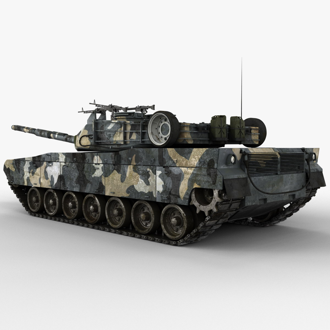 zulfiqar iranian main battle tank 3d max