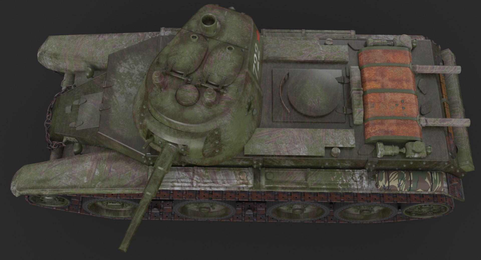 3D Tank Bt 7 Soviet - TurboSquid 1499833