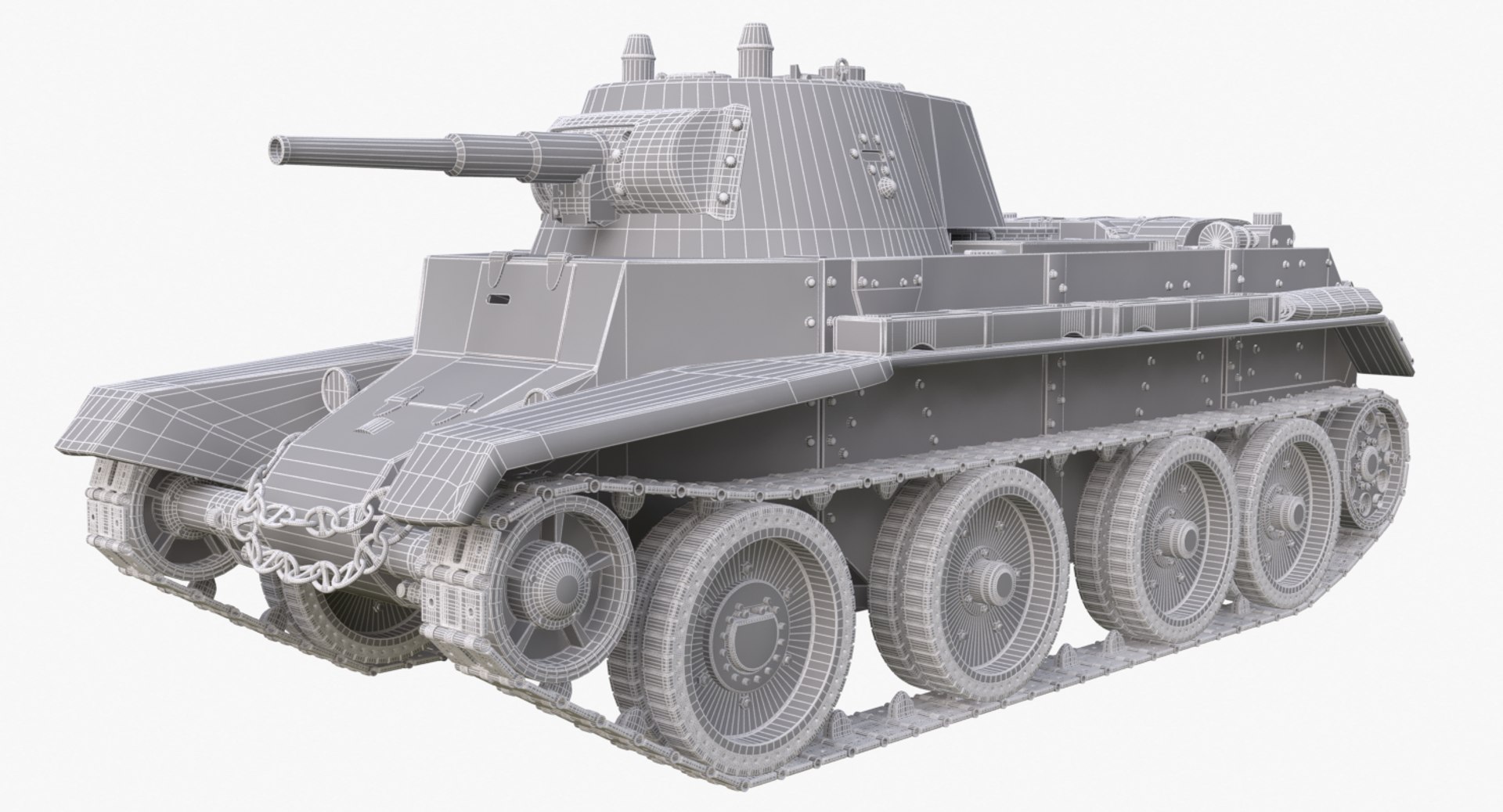 3D Tank Bt 7 Soviet - TurboSquid 1499833
