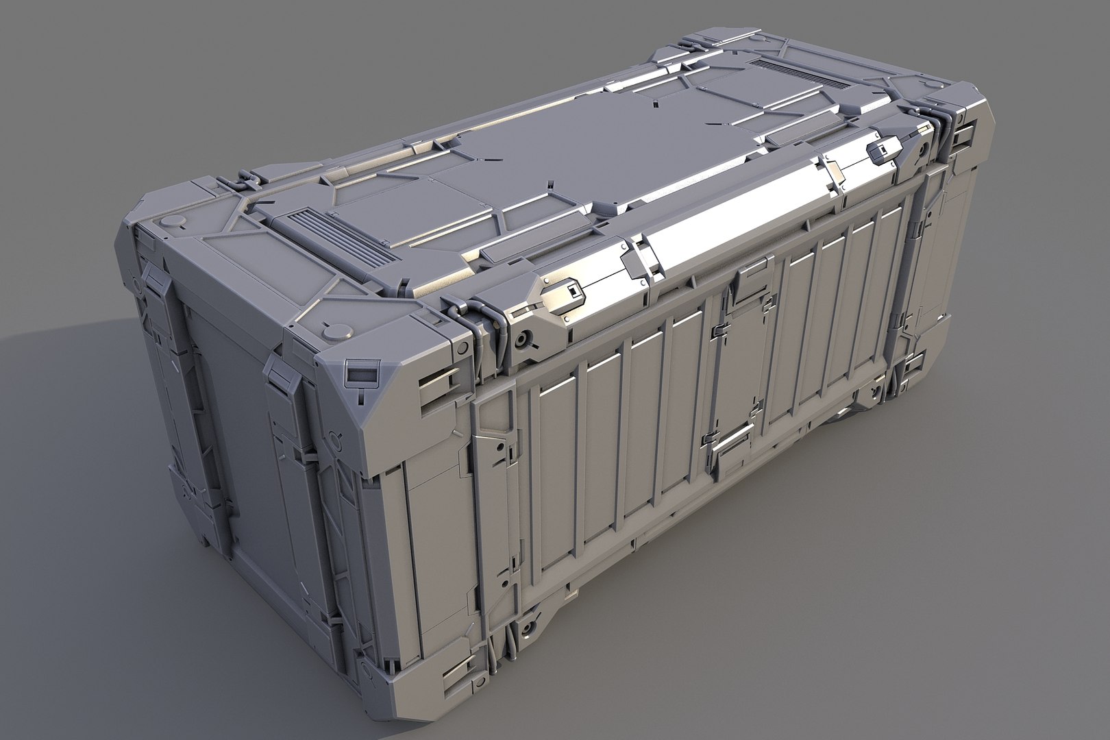 3d Model Cargo Container