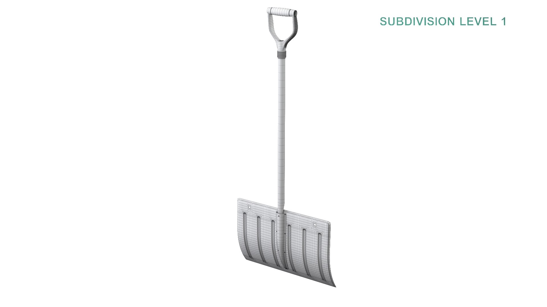3D Snow Shovel Model - TurboSquid 1780961