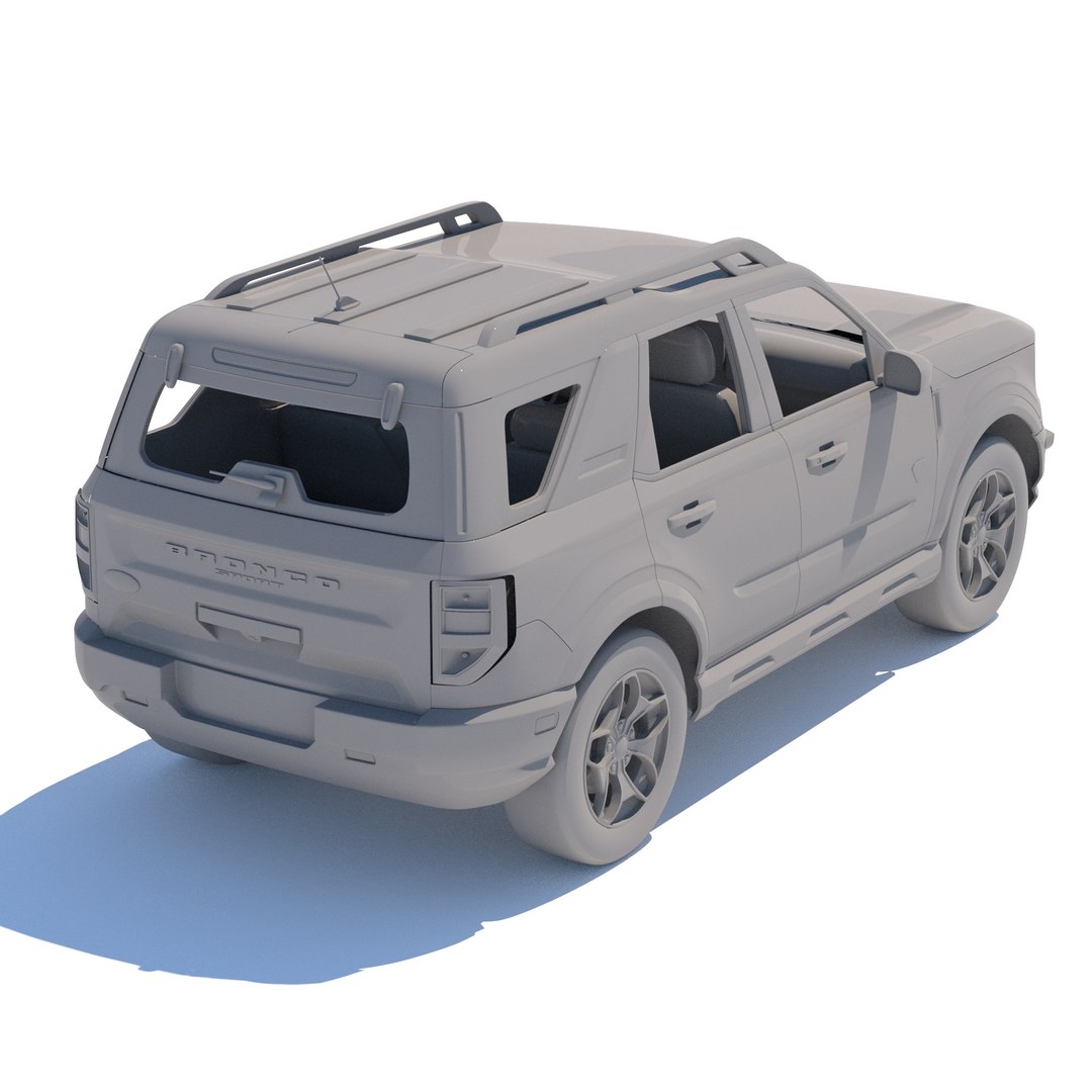 Ford Bronco Sport Model - TurboSquid 2356681