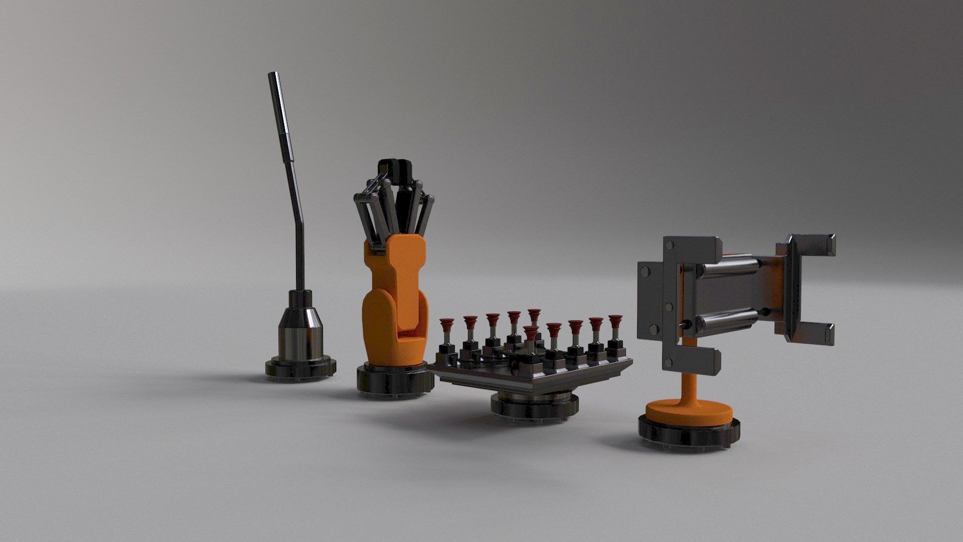 Industrial Robots Small 3D Model - TurboSquid 2193193