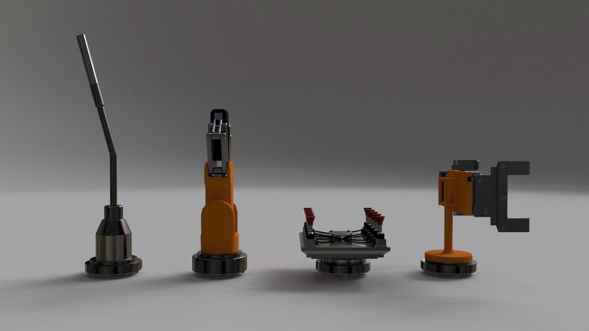 Industrial Robots Small 3D Model - TurboSquid 2193193