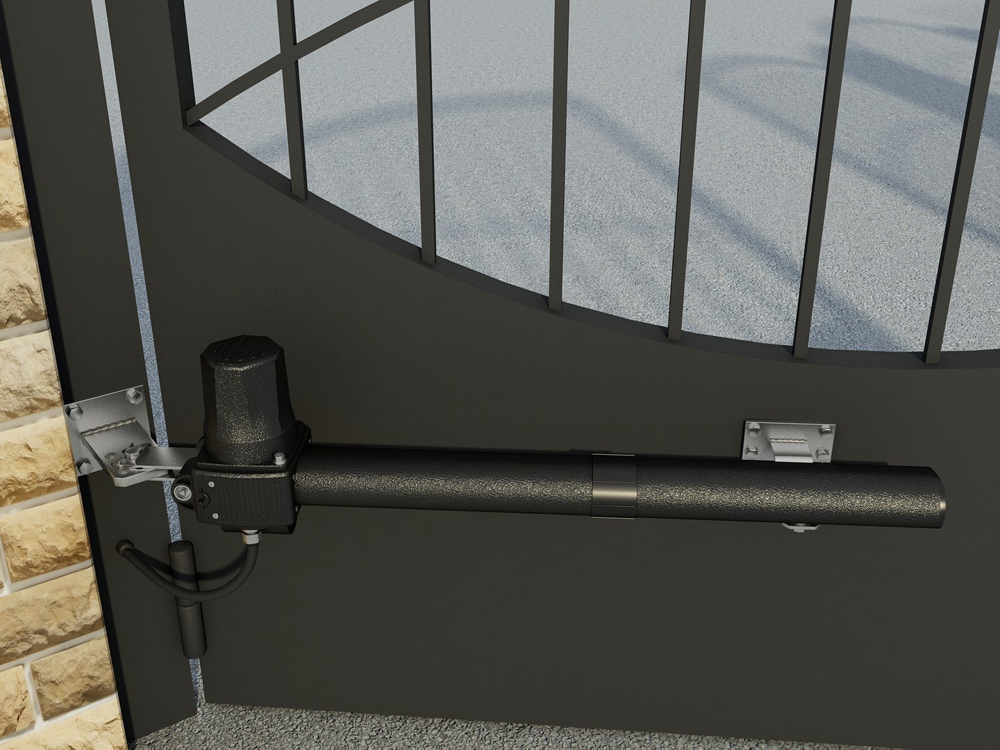 Closer Gates Mechanisms 3D Model - TurboSquid 1600153