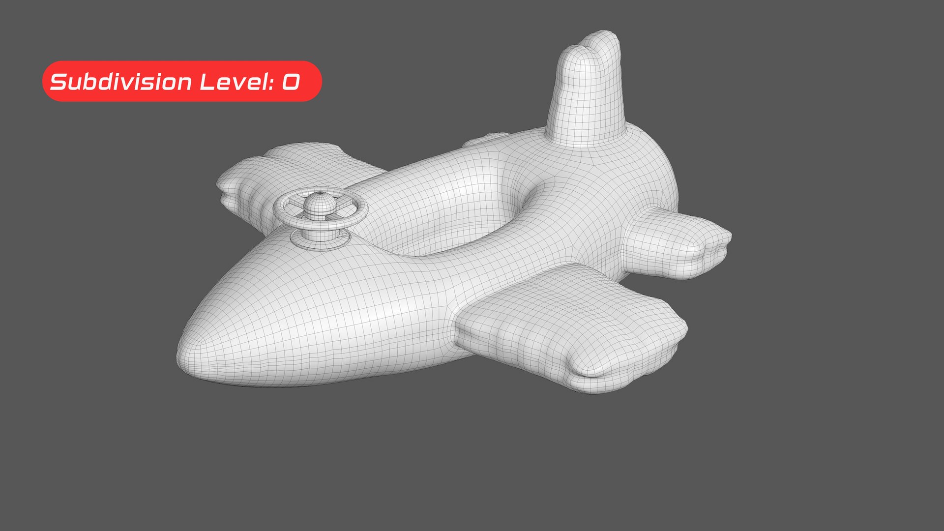 Inflatable Pool Airplane Float 3D - TurboSquid 2194231