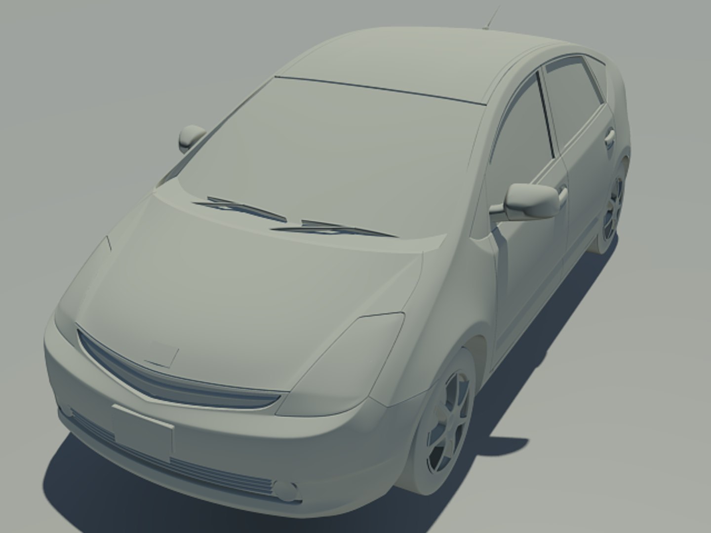 Hybrid Car 3d 3ds