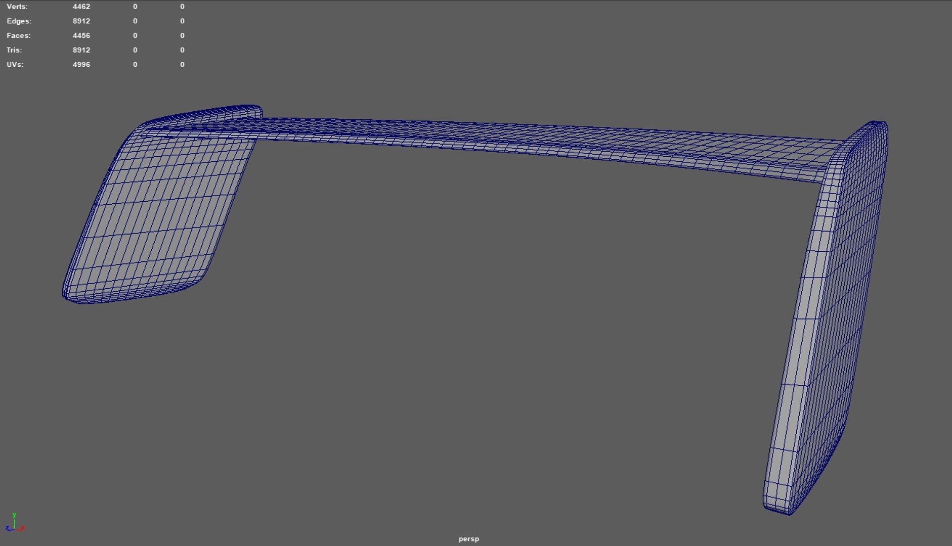 3D Model Car Spoiler 04 - TurboSquid 1894922