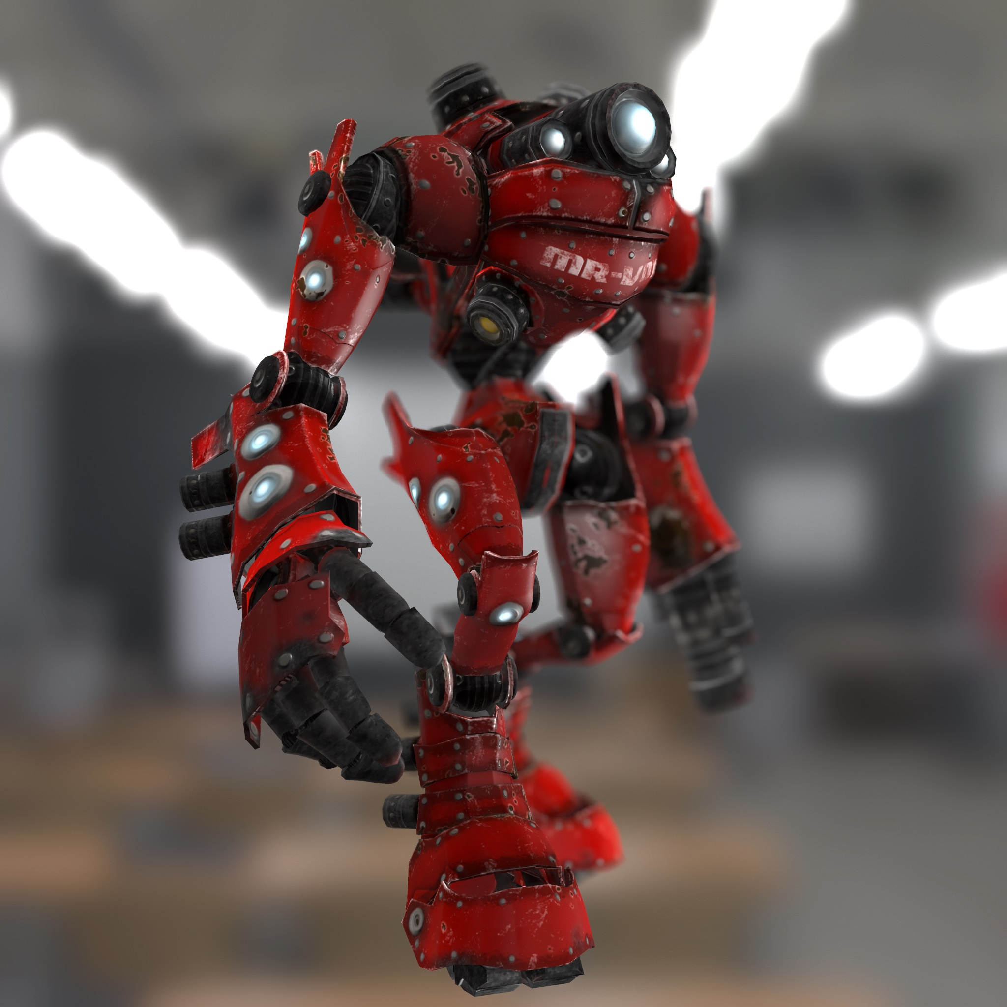 3D 3ds Max Robot
