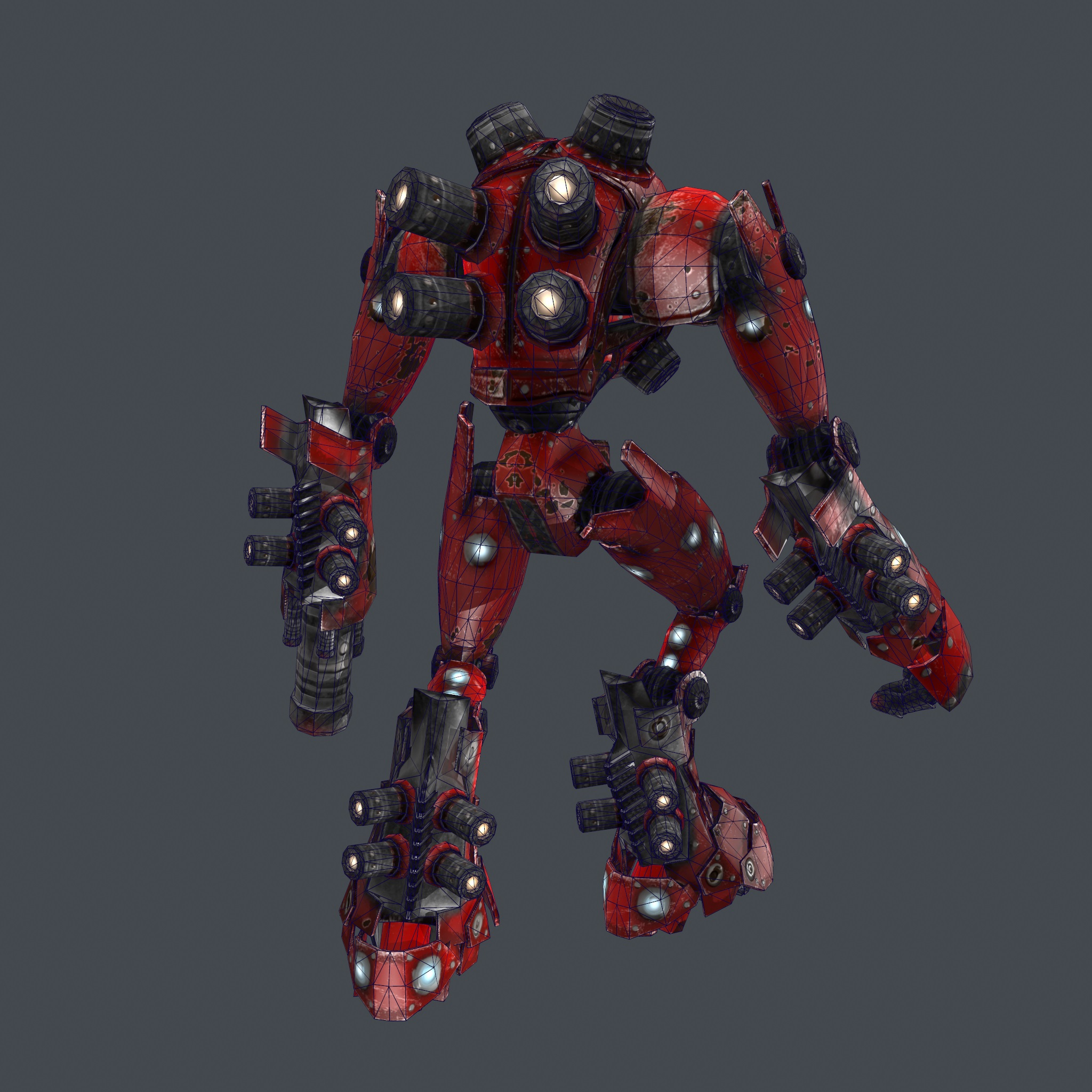 3D 3ds Max Robot