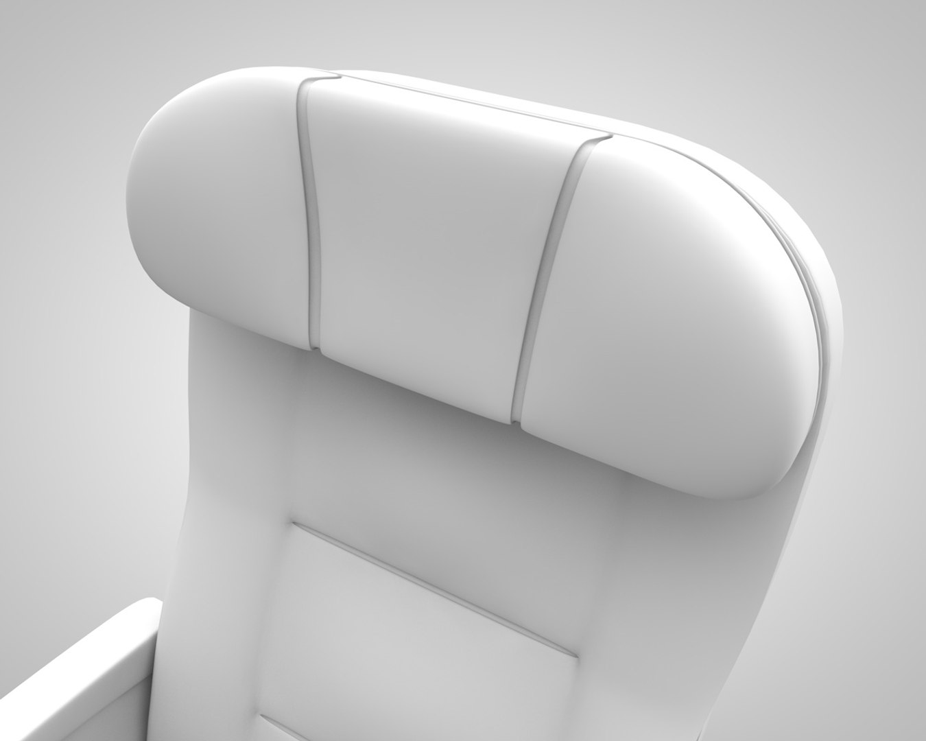 3d Aircraft Seat Model