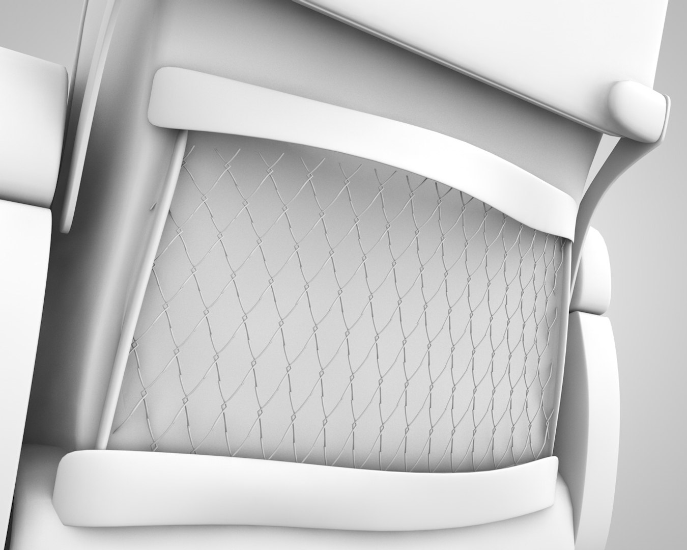 3d Aircraft Seat Model