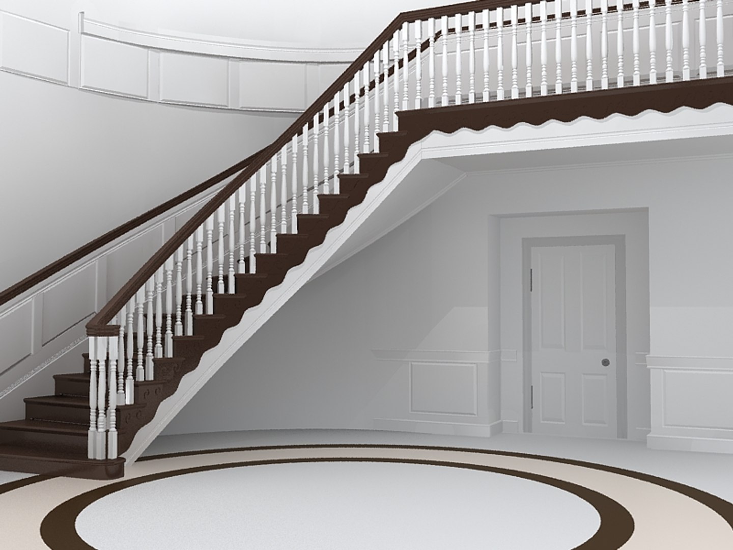 Maya Stairs Interior
