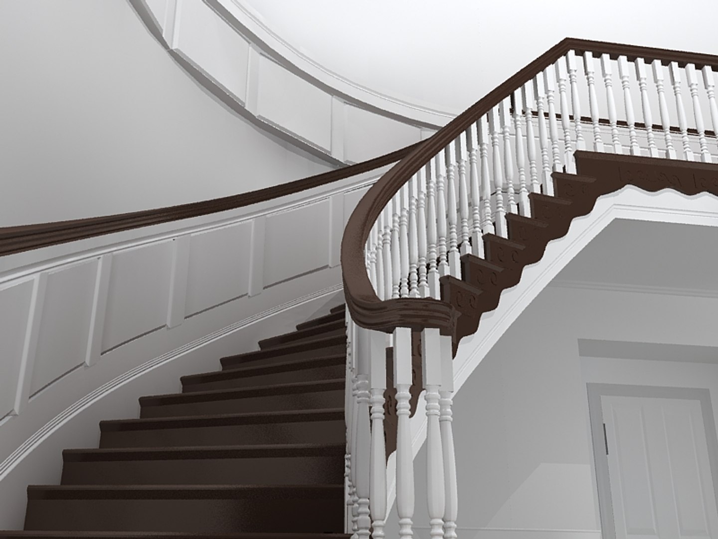 Maya Stairs Interior