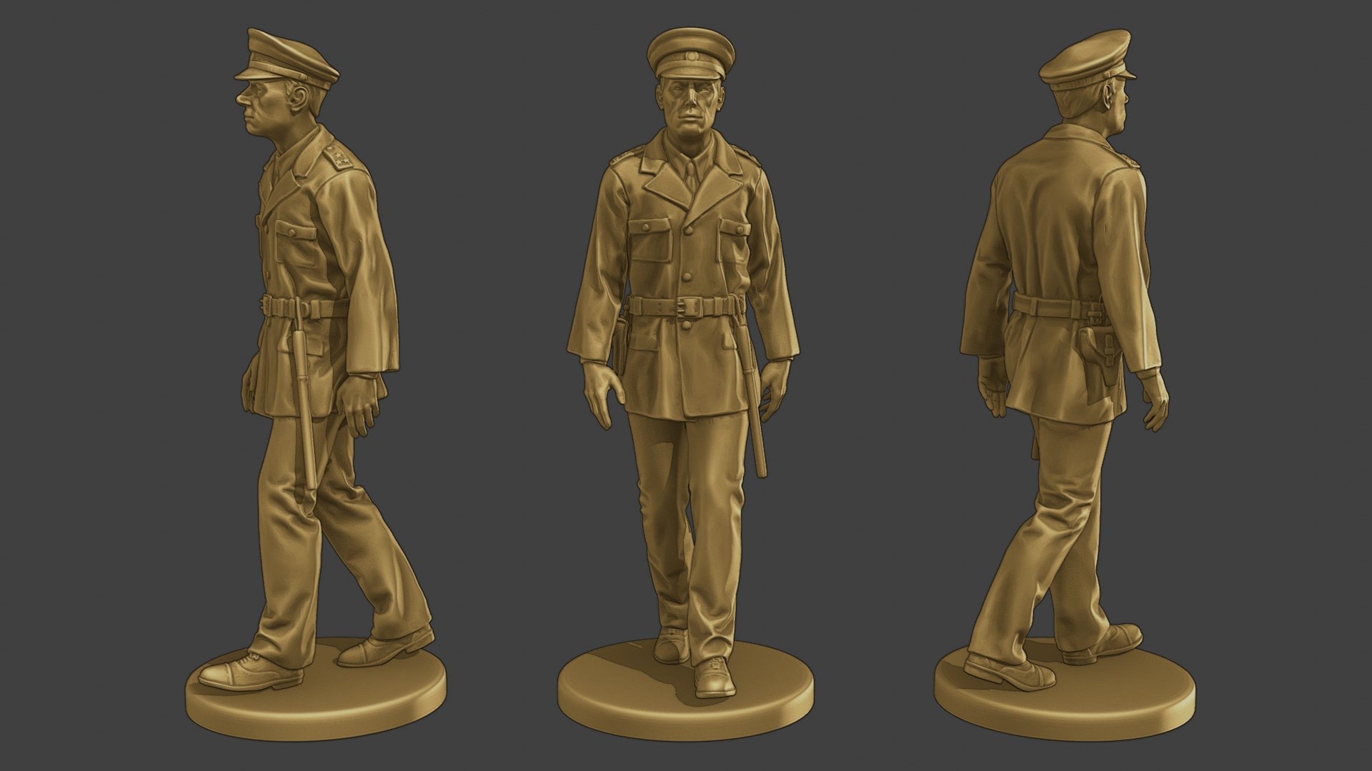 3D CzechoSlovak Communist Police CCP1 Pack1 - TurboSquid 1936202