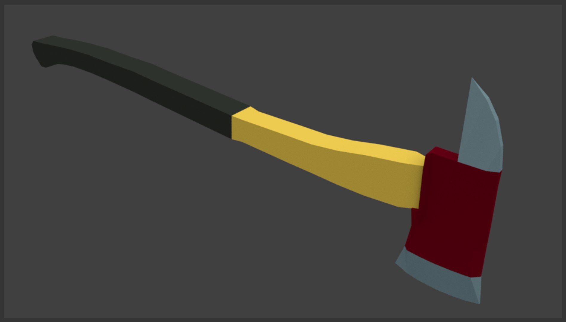 Free Axe 3d Model