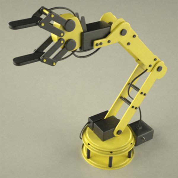 3d robotic arm model