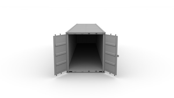 40피트 선적 컨테이너 HMM v2 3D 모델 - TurboSquid 1778453